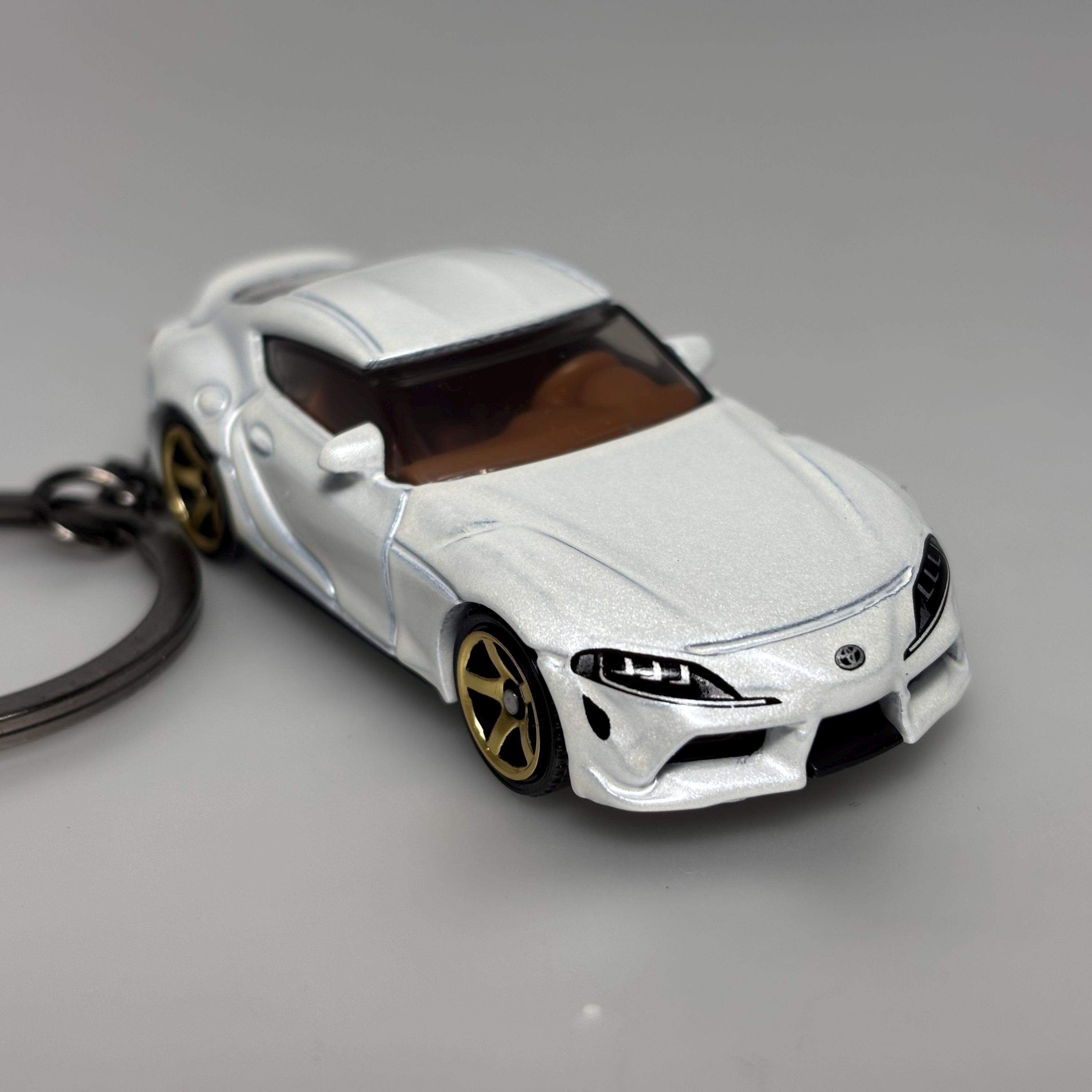 Toyota GR Supra Keychain, Diecast Car Keychain - Etsy