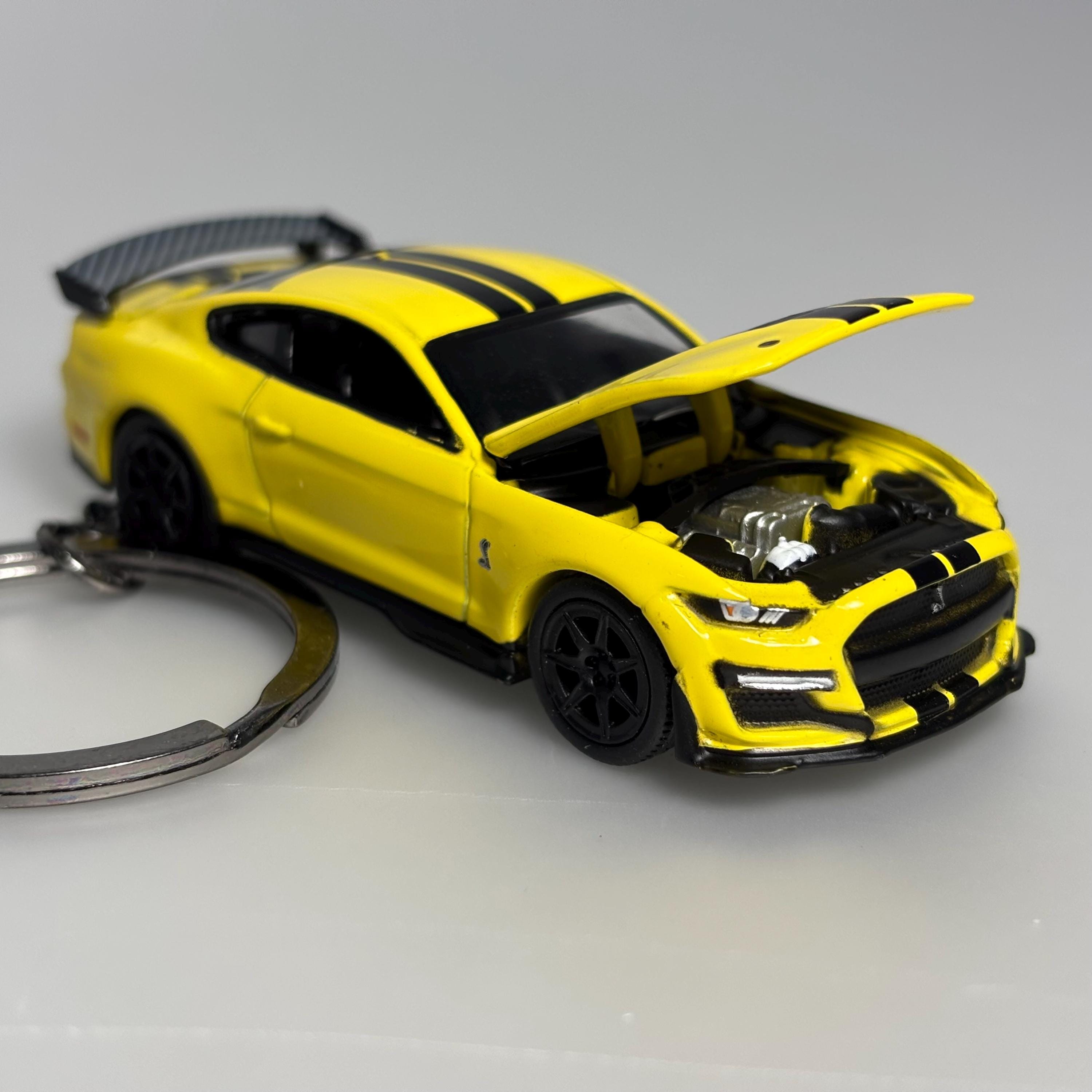 Ford Mustang Shelby GT500 Keychain, Diecast Car Keychain - Etsy