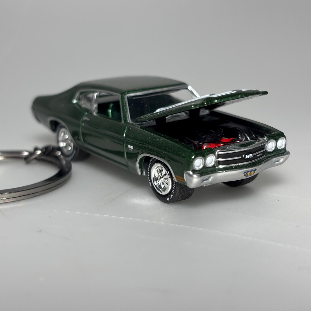 Chevy Chevelle SS Keychain, Diecast Car Keychain - Etsy