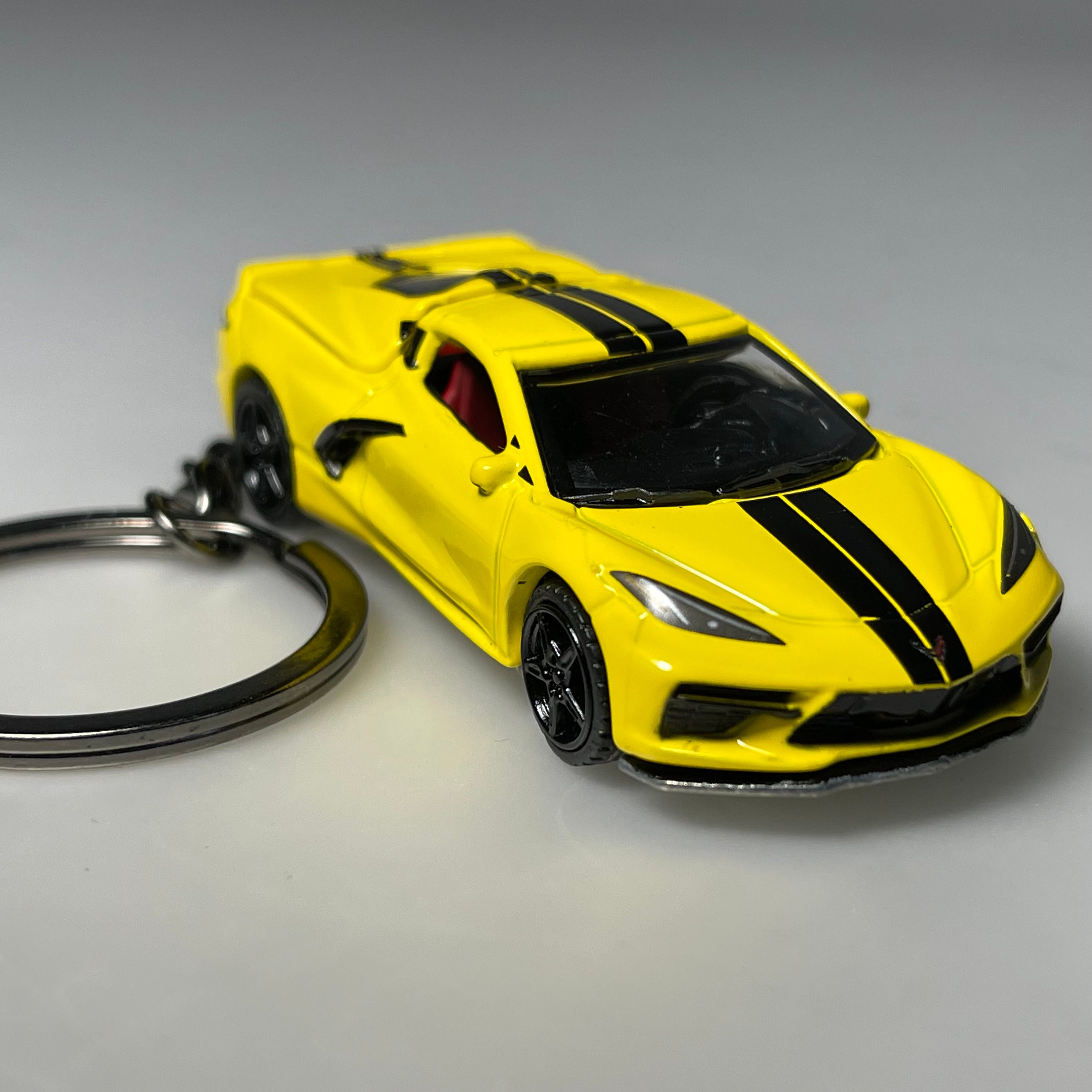 2020 Chevy Corvette Keychain, Diecast Car Keychain - Etsy