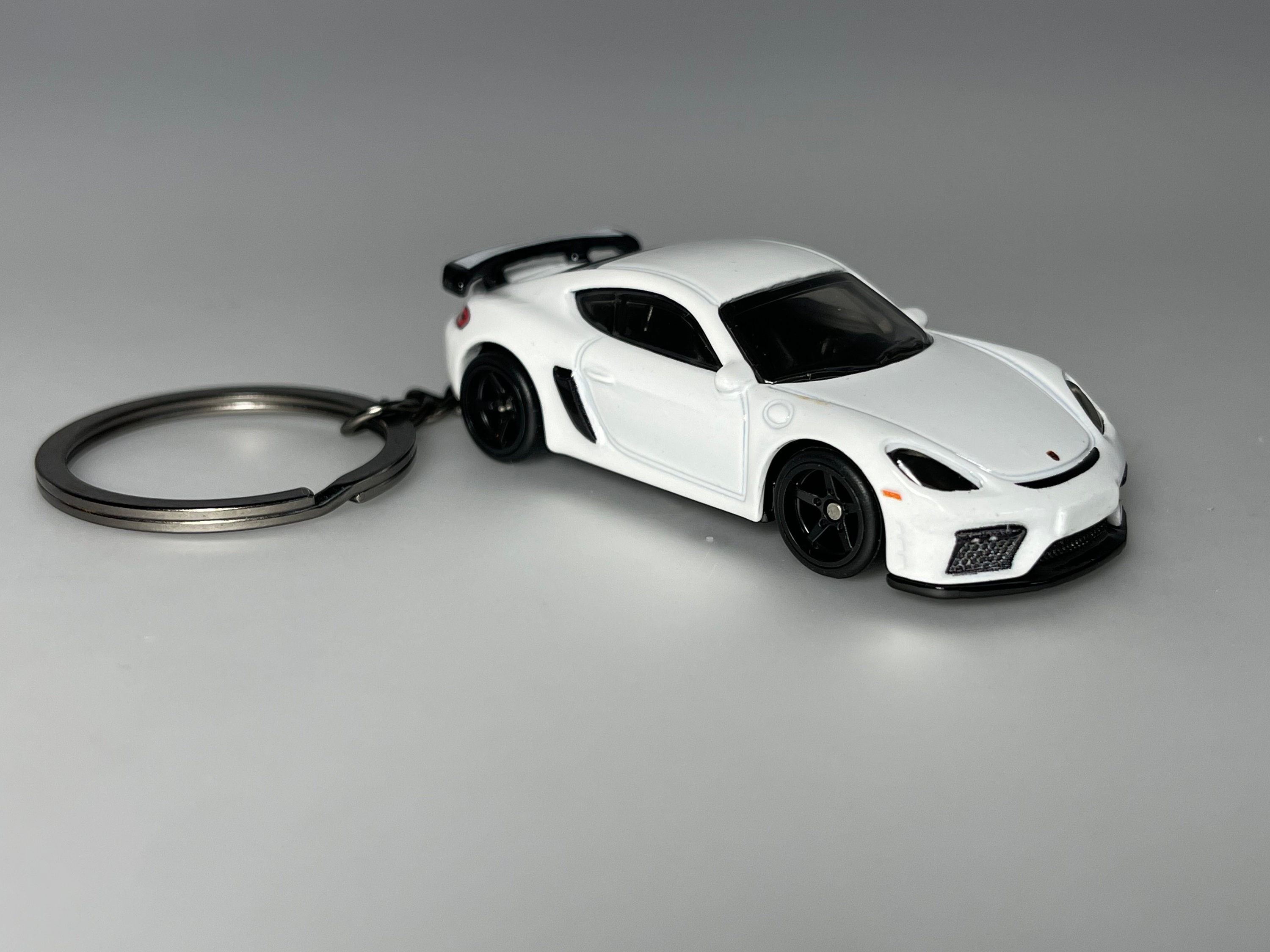 Porsche 718 Cayman GT4 Keychain, Diecast Car Keychain - Etsy