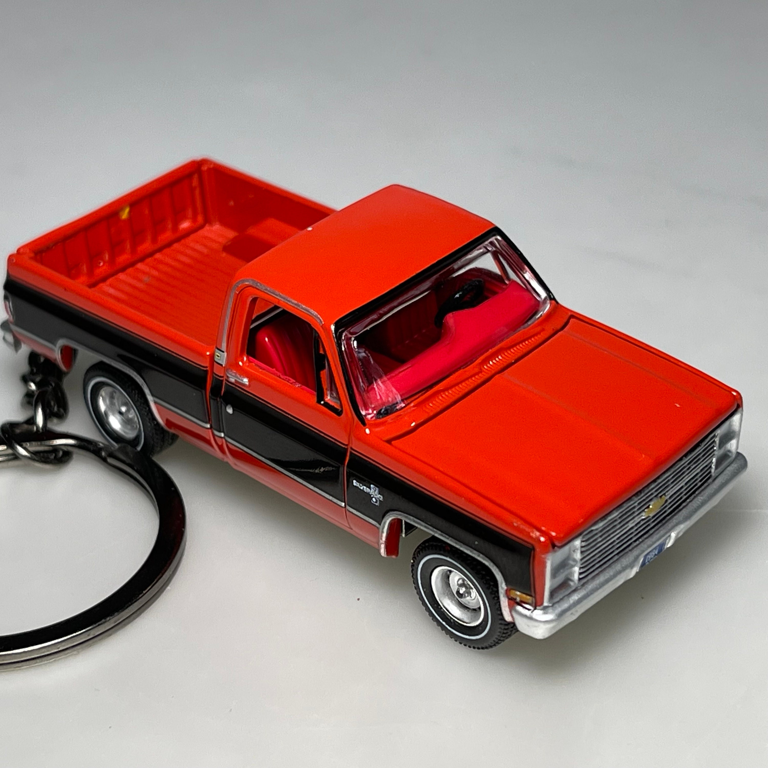 Chevy Silverado Keychain, Diecast Car Keychain - Etsy