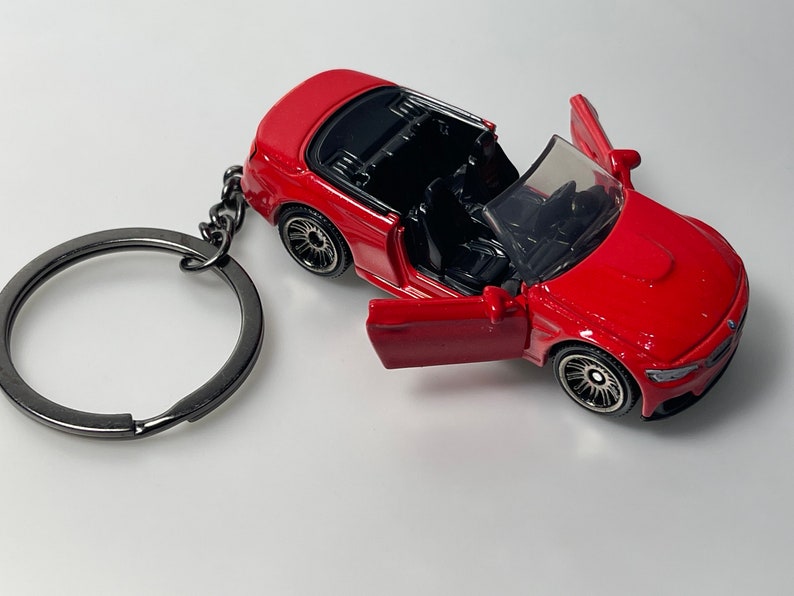 BMW M4 Convertible Keychain, Diecast Car Keychain - Etsy