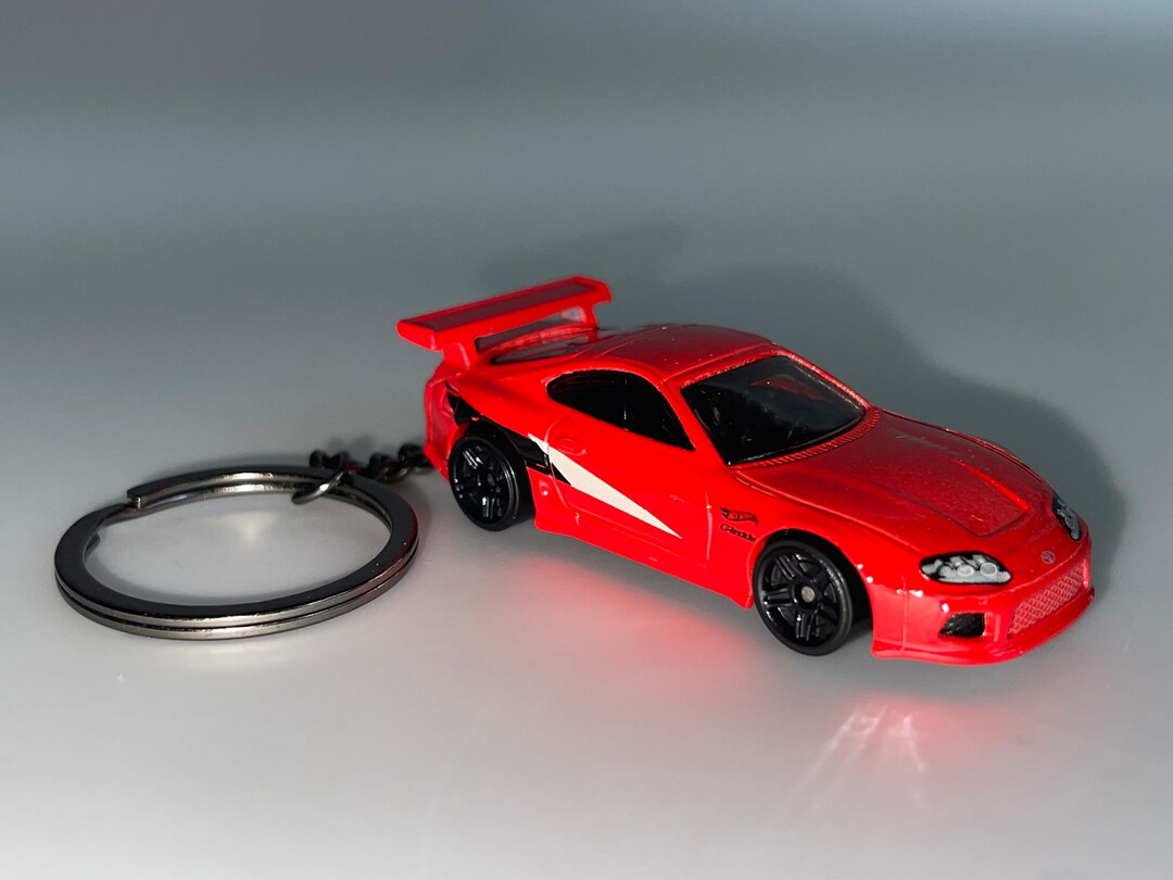 Toyota Supra Keychain, Diecast Car Keychain - Etsy