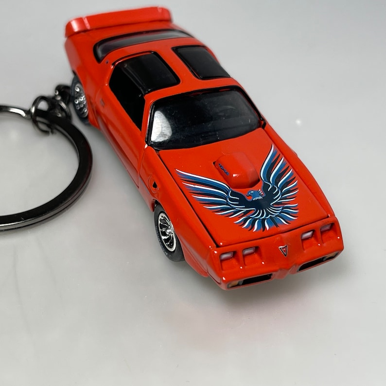 1980 Pontiac Firebird T/A Keychain, Diecast Car Keychain - Etsy