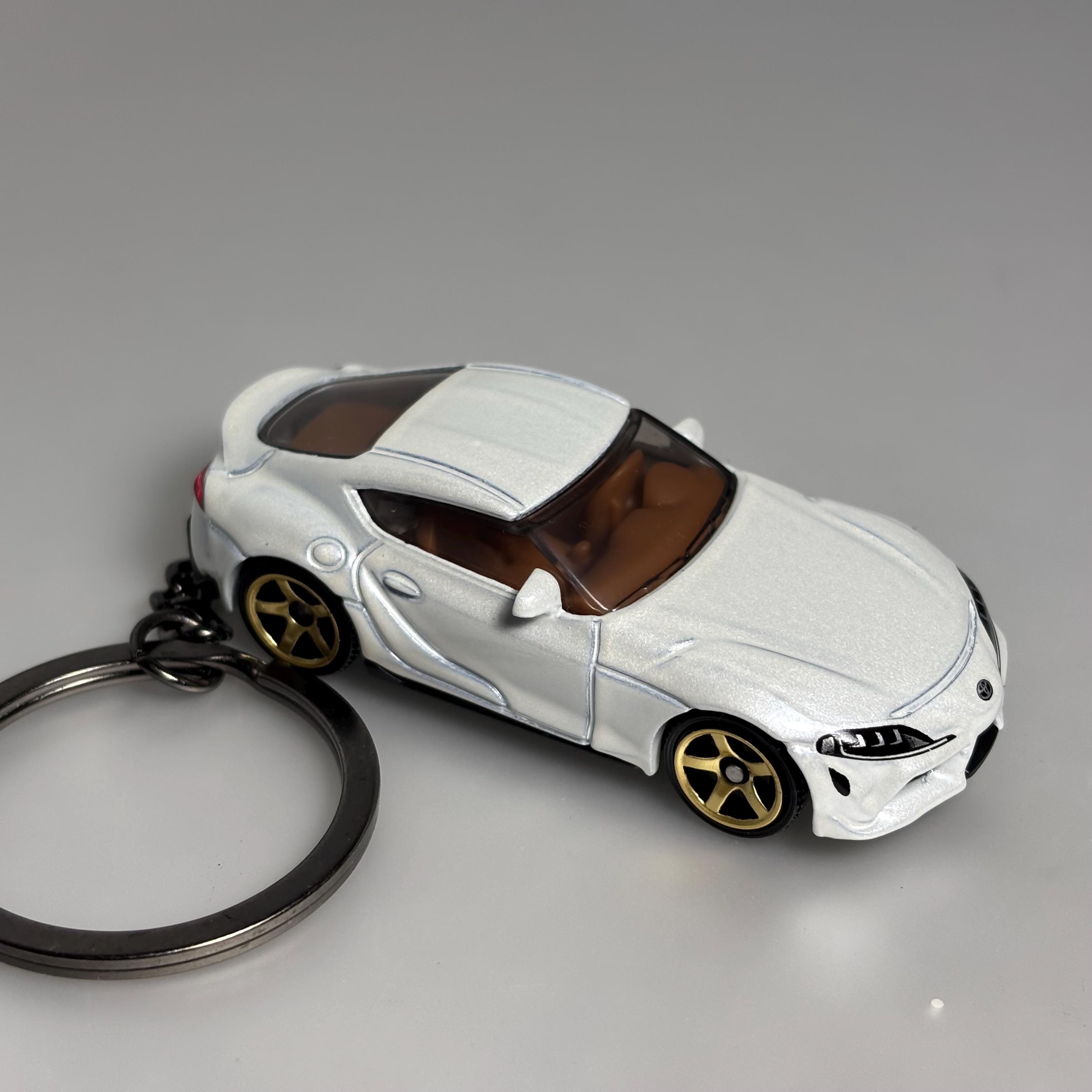 Toyota GR Supra Keychain, Diecast Car Keychain - Etsy
