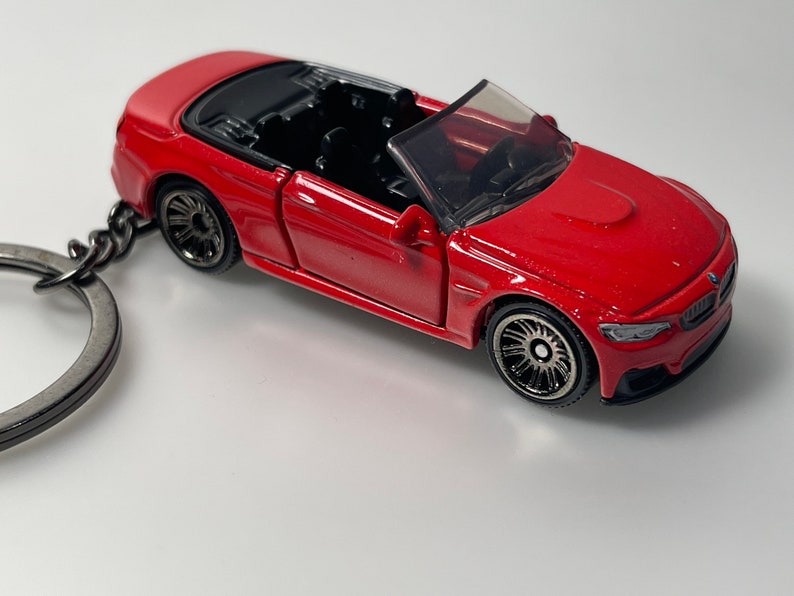 BMW M4 Convertible Keychain, Diecast Car Keychain - Etsy