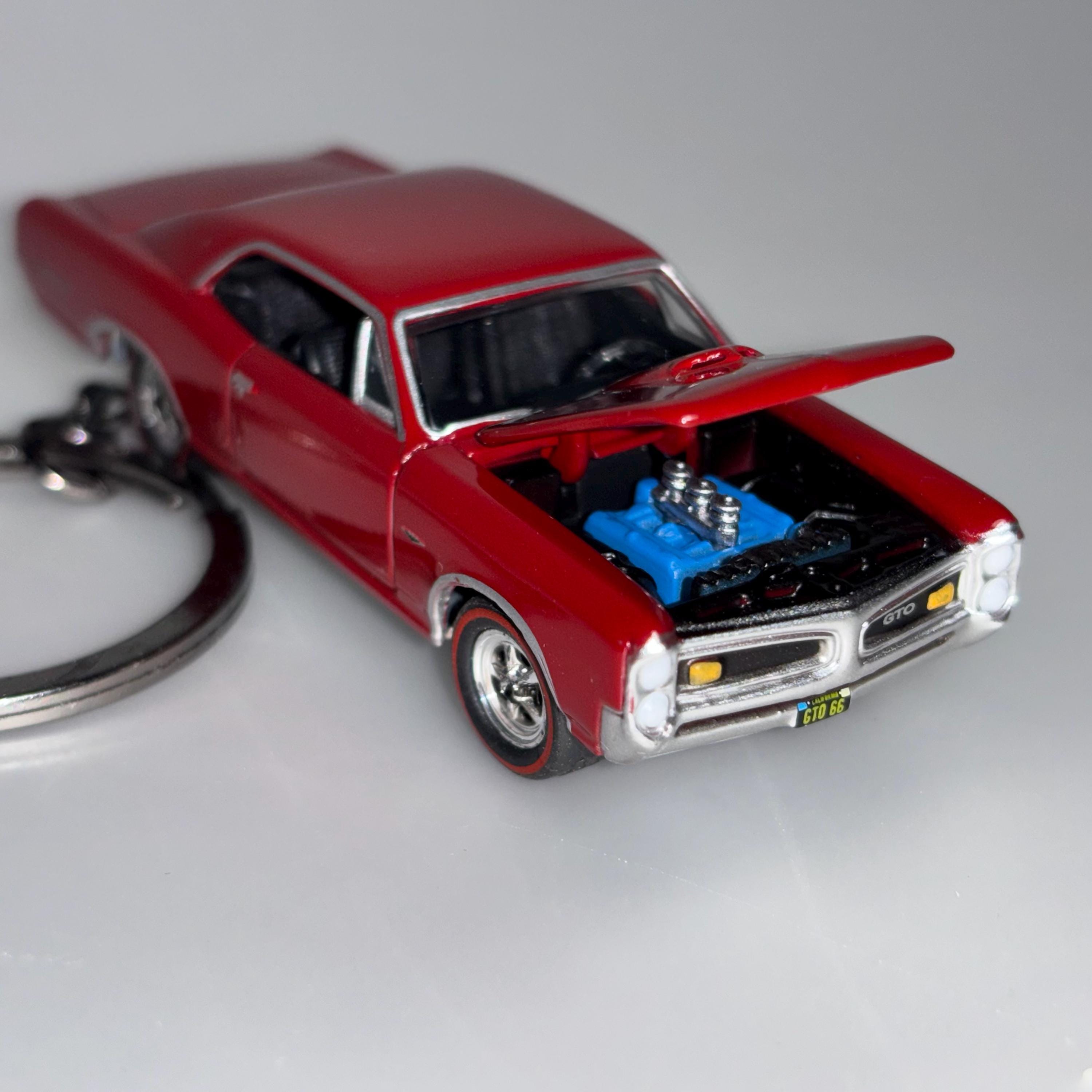 Pontiac GTO Keychain, Diecast Car Keychain - Etsy