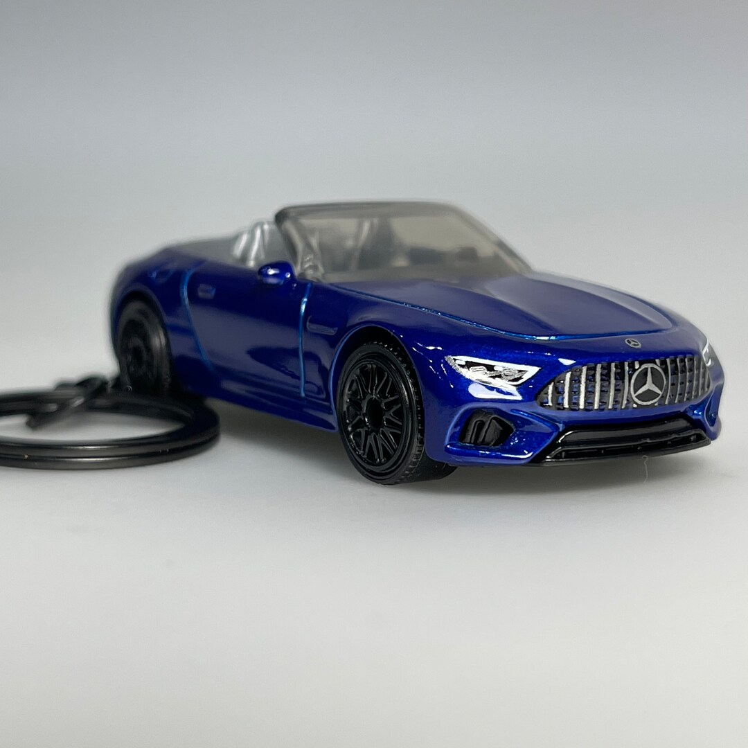 Mercedes AMG SL 63 Convertible Keychain, Diecast Car Keychain - Etsy