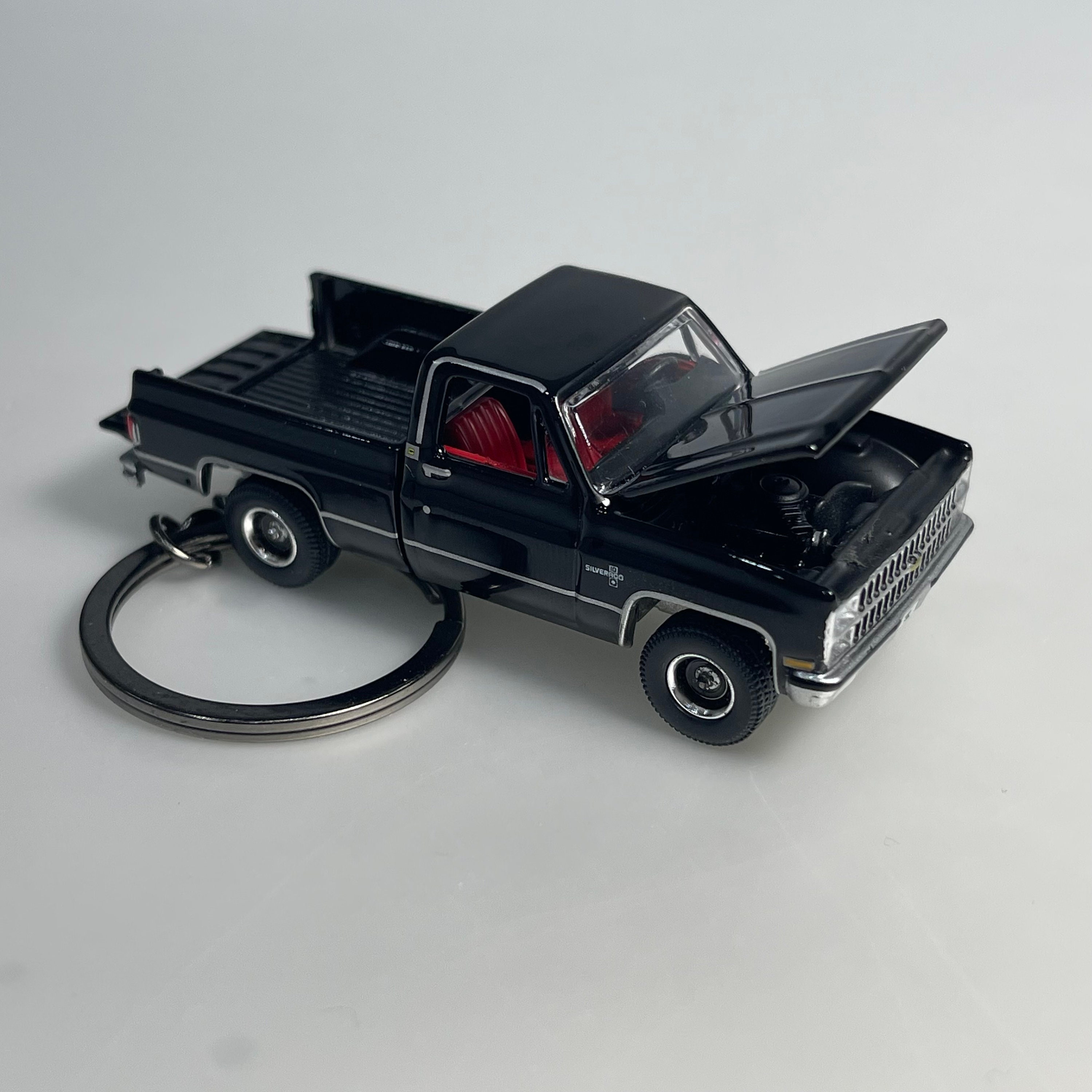 Chevy Silverado Keychain, Diecast Car Keychain - Etsy