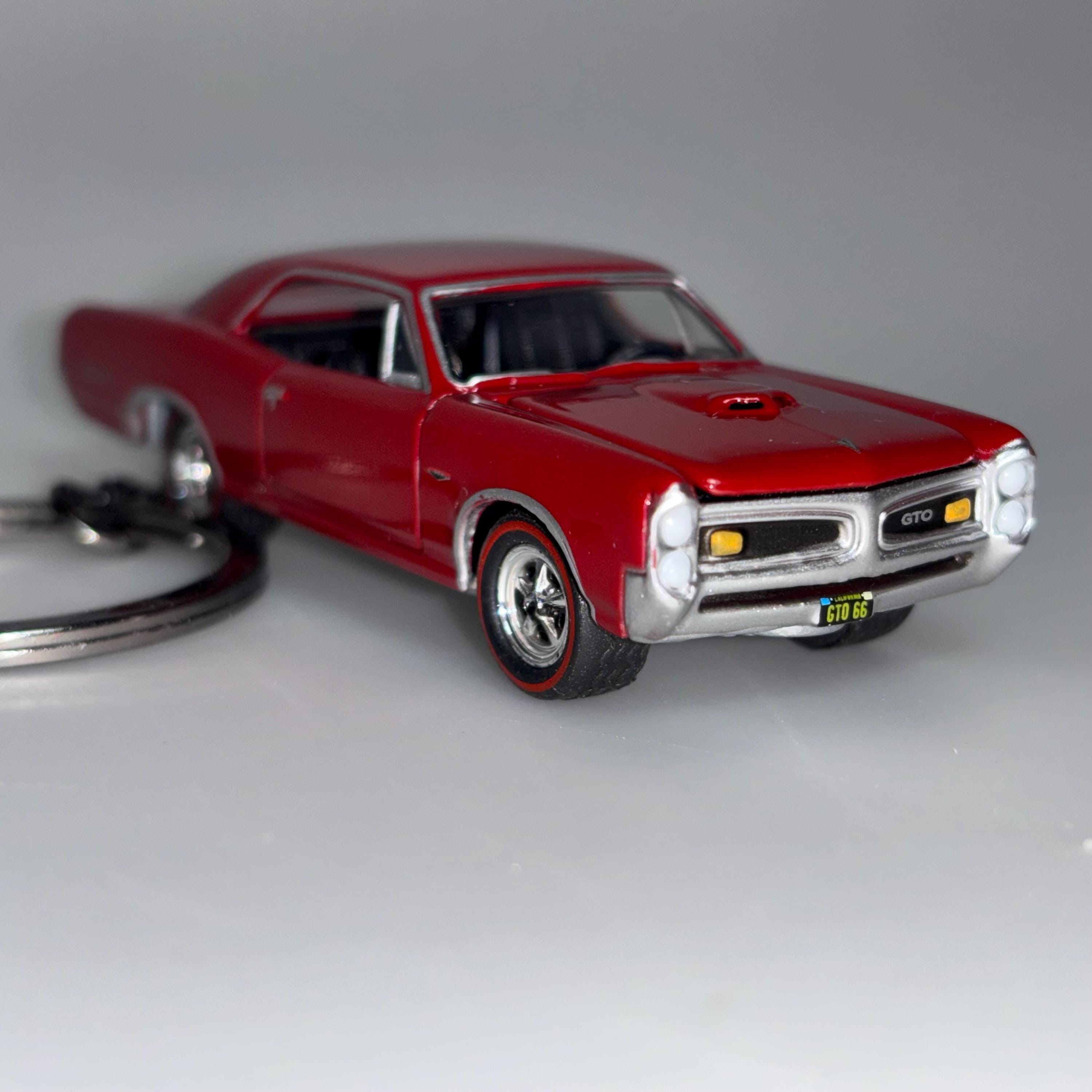 Pontiac GTO Keychain, Diecast Car Keychain - Etsy