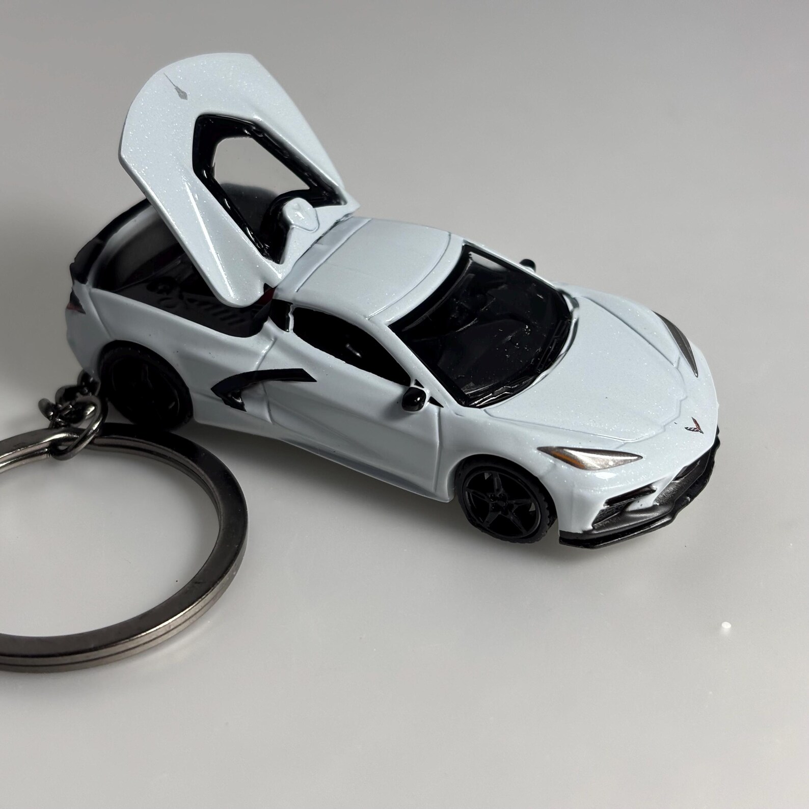 Chevy Corvette Keychain, Diecast Car Keychain - Etsy