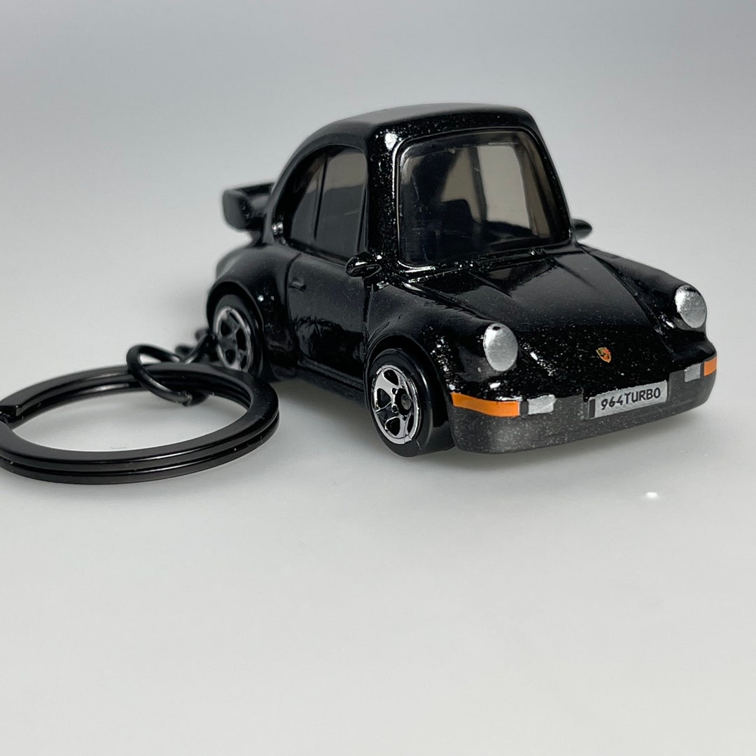 Porsche 911 Turbo Keychain, Diecast Car Keychain - Etsy