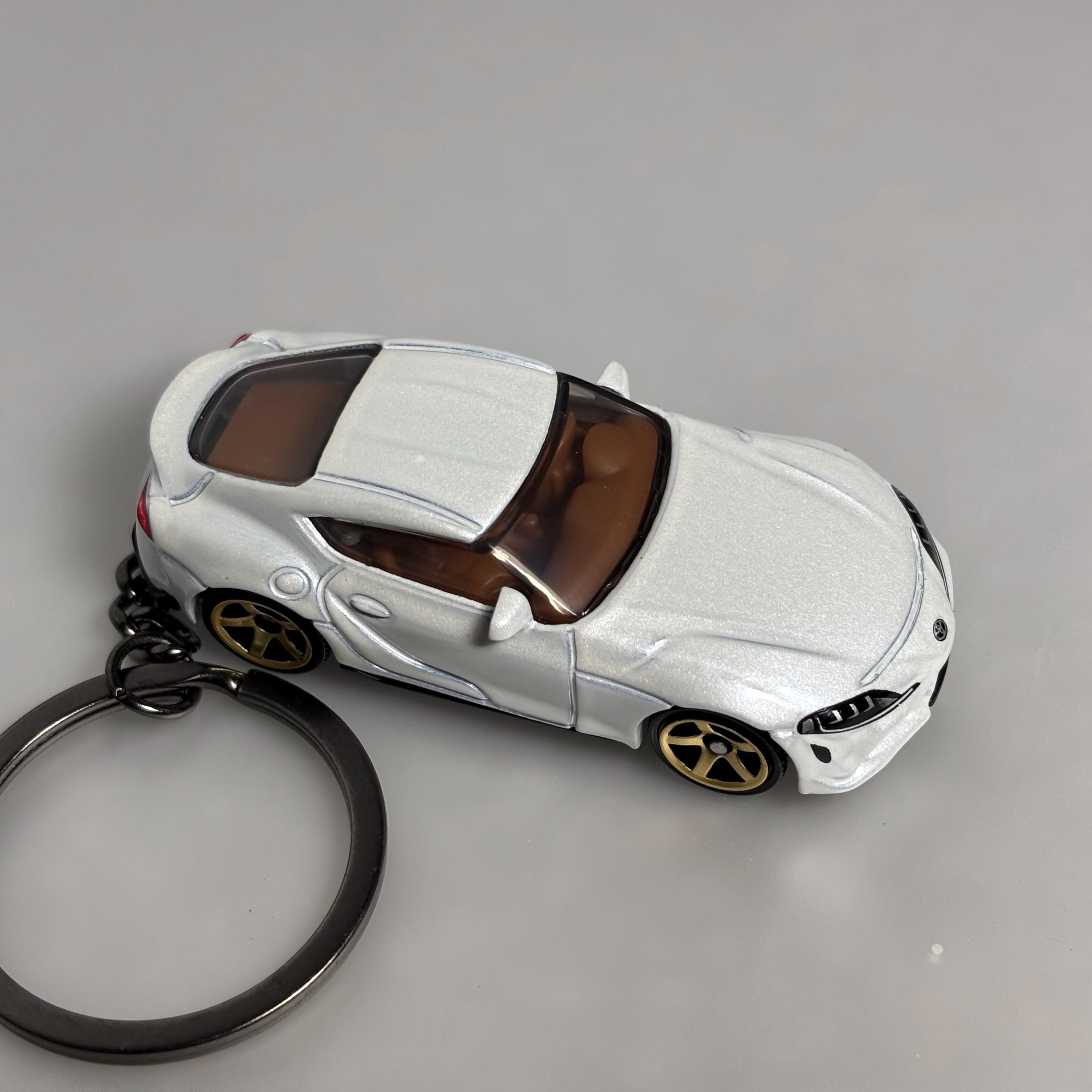 Toyota GR Supra Keychain, Diecast Car Keychain - Etsy