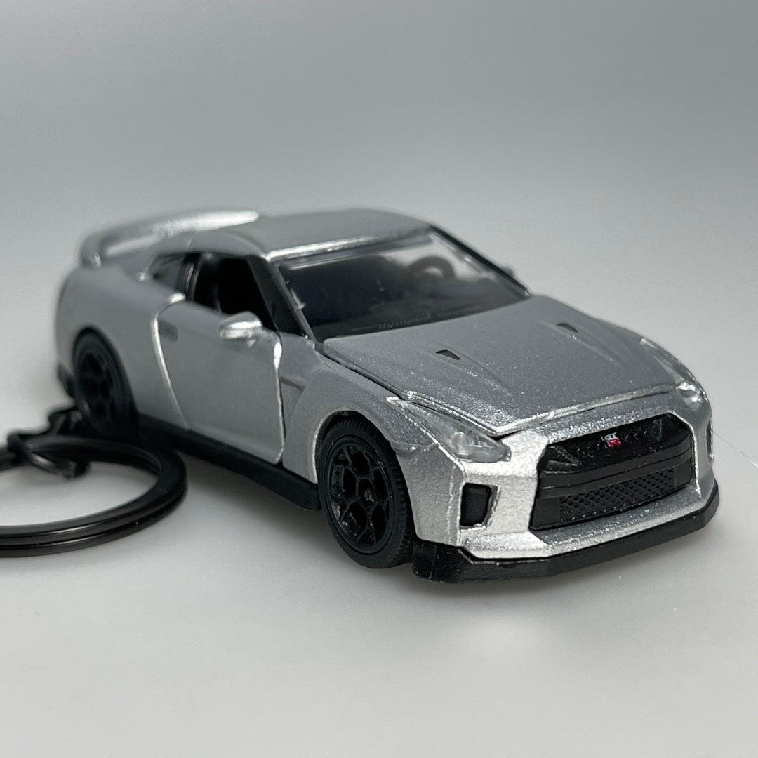 Nissan GT-R Keychain, Diecast Car Keychain - Etsy