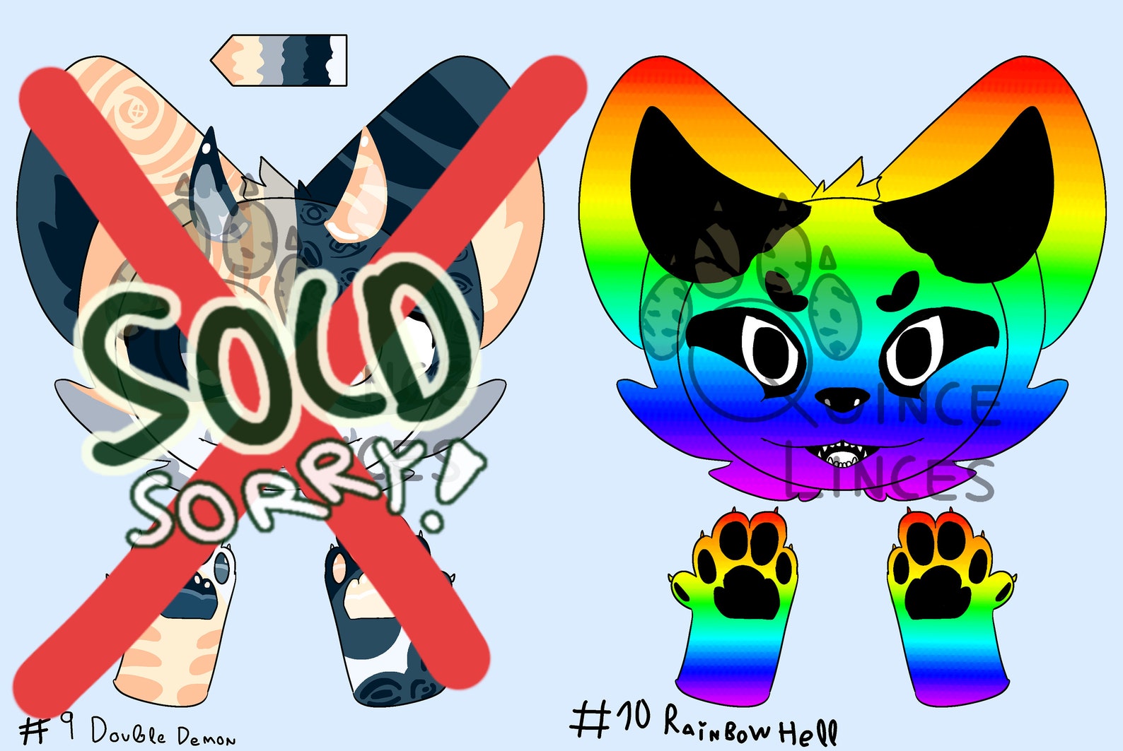 Furry Adopt OC Kemono Style Paws and Head - Etsy