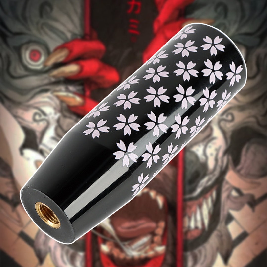 Universal JDM SAKURA Blossom Flower Black Pearl Long Stick - Etsy
