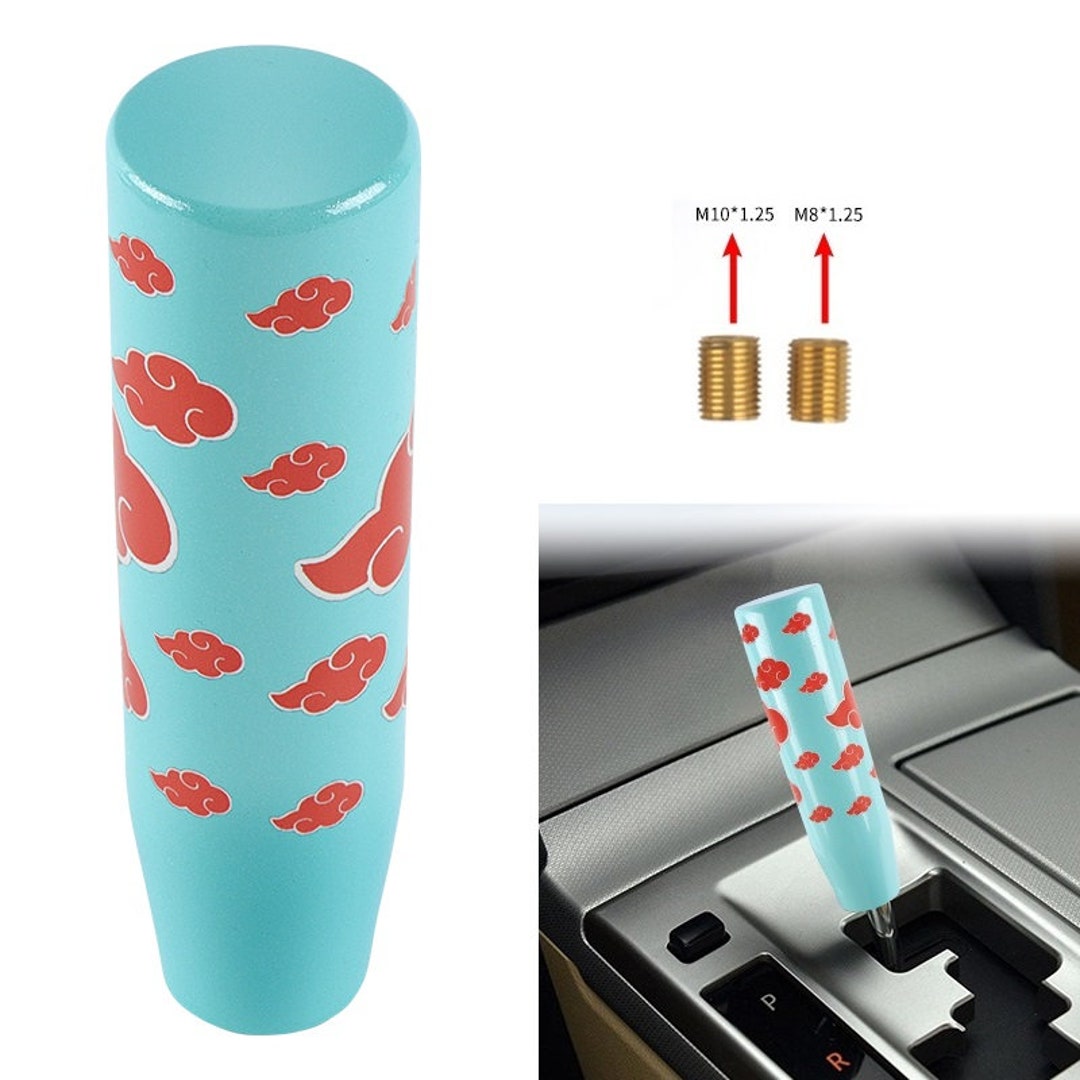 Universal JDM Cloud Pearl Teal Long Stick Manual Gear Stick Shift Knob ...