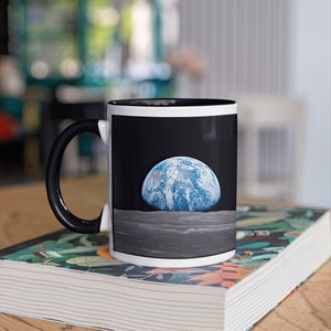 Apollo 11 Moon Landing Mug | Ceramic Coffee Cup | Buzz Aldrin Quote ...