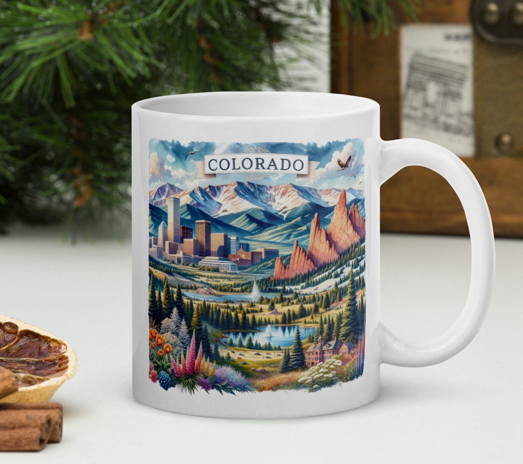 Colorado Scenery Mug 11oz Unique Mug Coffee Mug Denver Home Decor ...