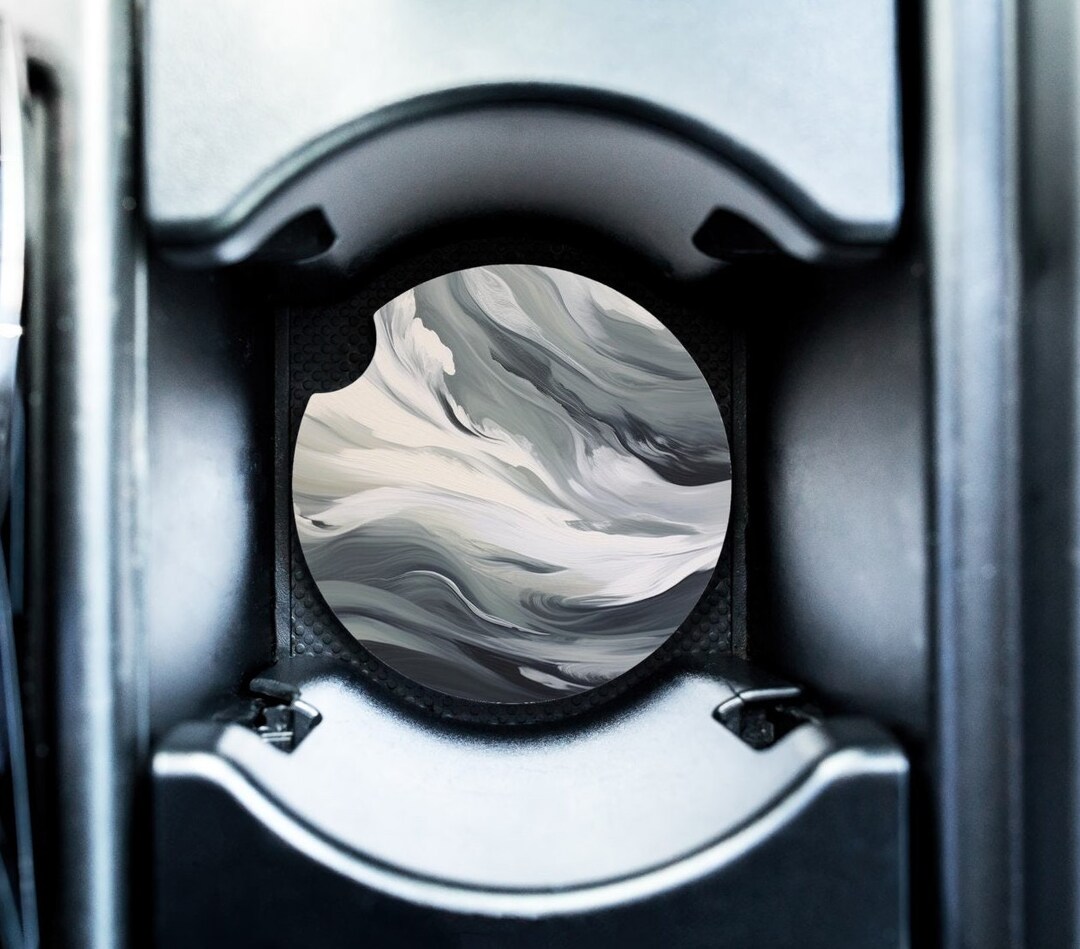 Serene Sandstone Car Coaster Car Decor Accessories Cute Coasters for ...