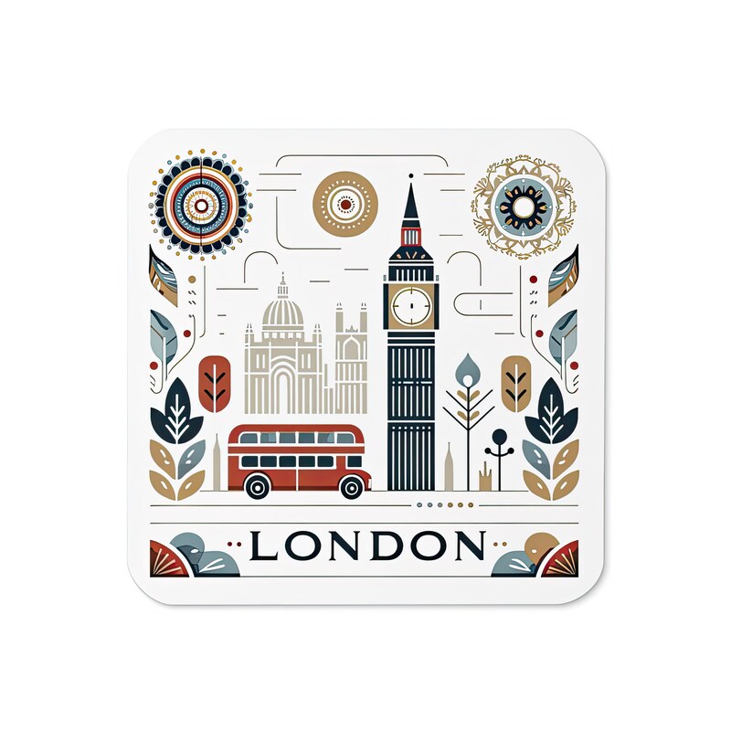 London Coasters - Etsy