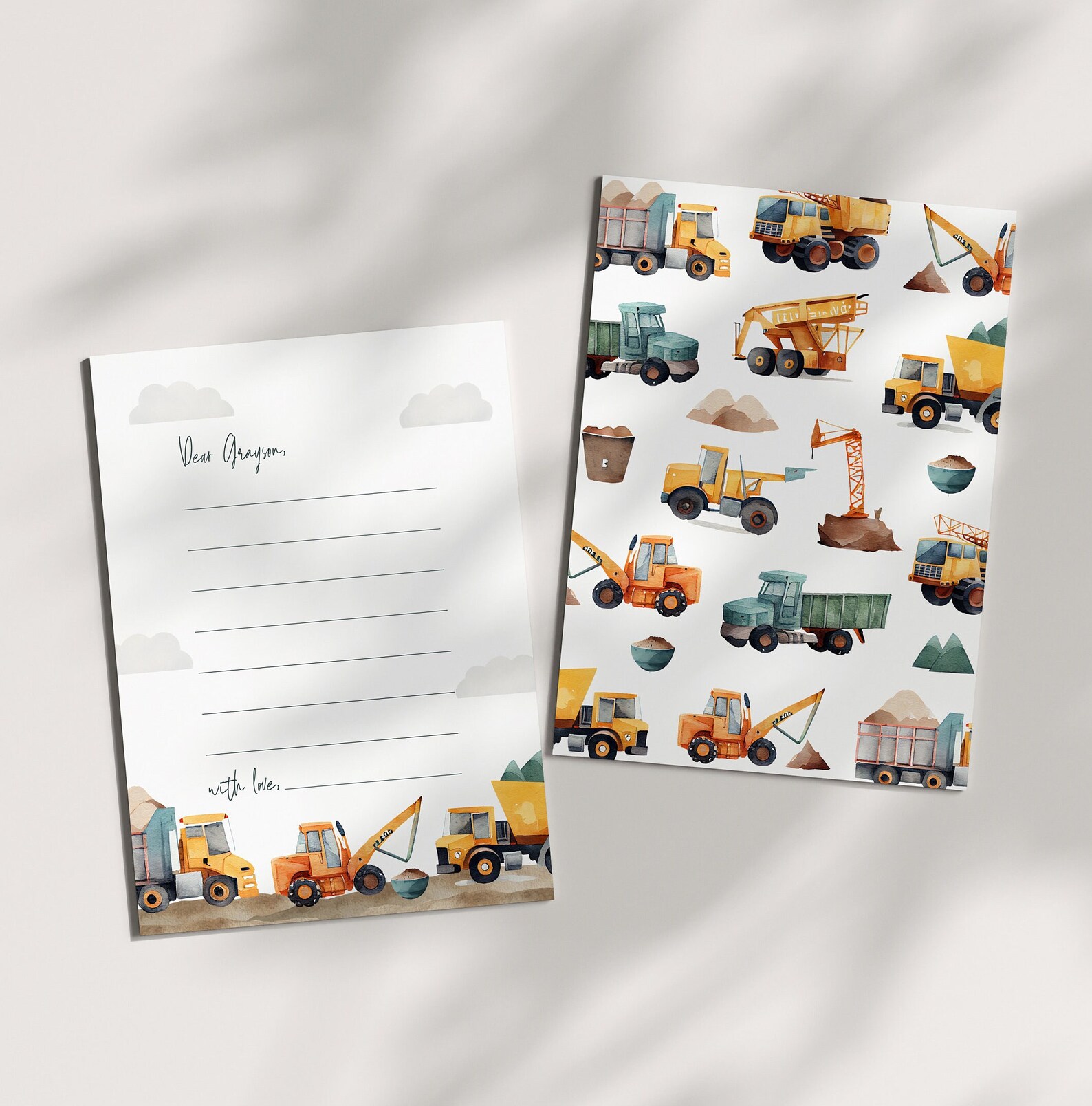 Birthday Time Capsule Sign Construction Birthday Sign Trucks Party Sign ...