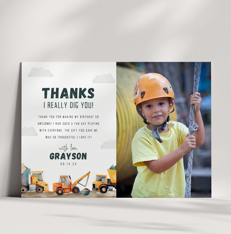 Construction Birthday Party Gable Box Label Construction - Etsy