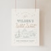 Wild West Welcome Sign Cowboy Birthday Sign First Rodeo Retro Rodeo ...
