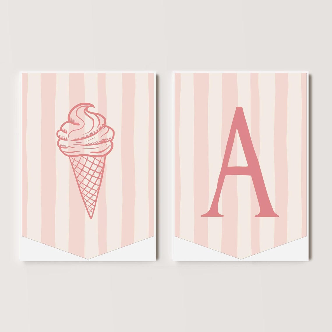 Ice Cream Time Capsule Sign and Letter Ice Cream Shop Birthday Party ...