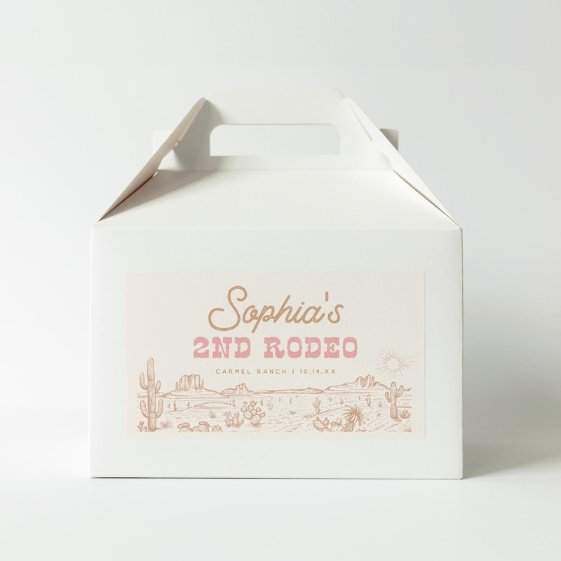 Rodeo Theme Party Box - Etsy