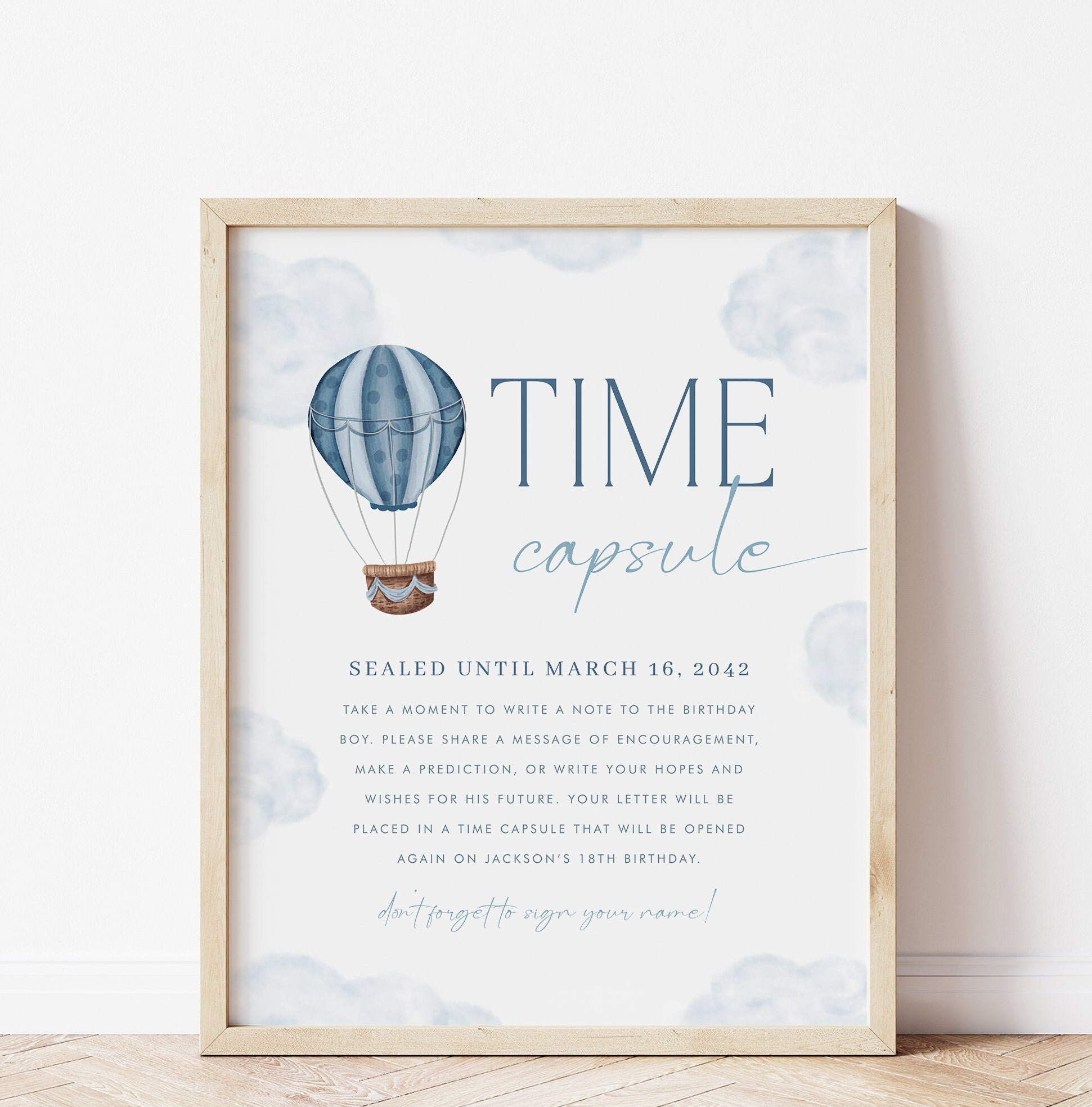 Onederful World Blue Welcome Sign, 1st Birthday Welcome Board, Baby ...