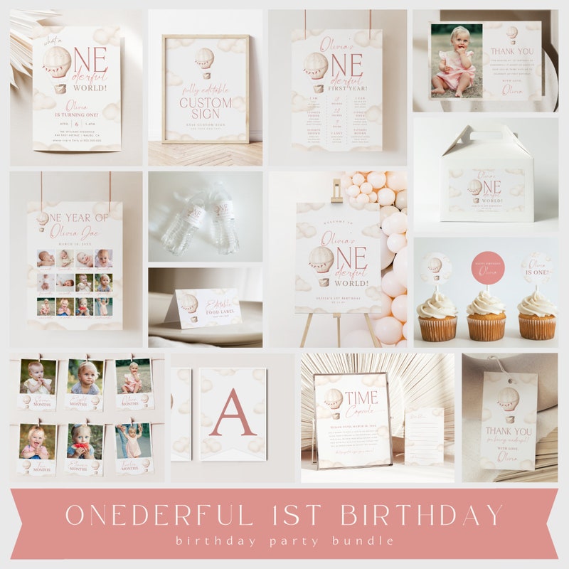 1st Birthday Party - Etsy