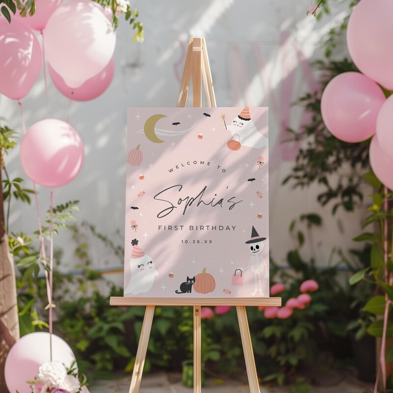 Halloween Party Sign - Etsy