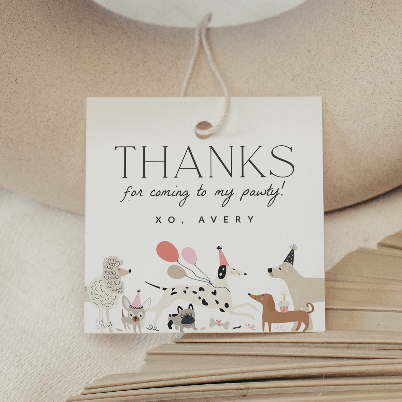 Dog Adoption Certificate, Adopt a Puppy Form, Puppy Pawty Birthday ...