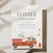 Firetruck Welcome Sign Firefighter Birthday Party Sign Fireman Party ...