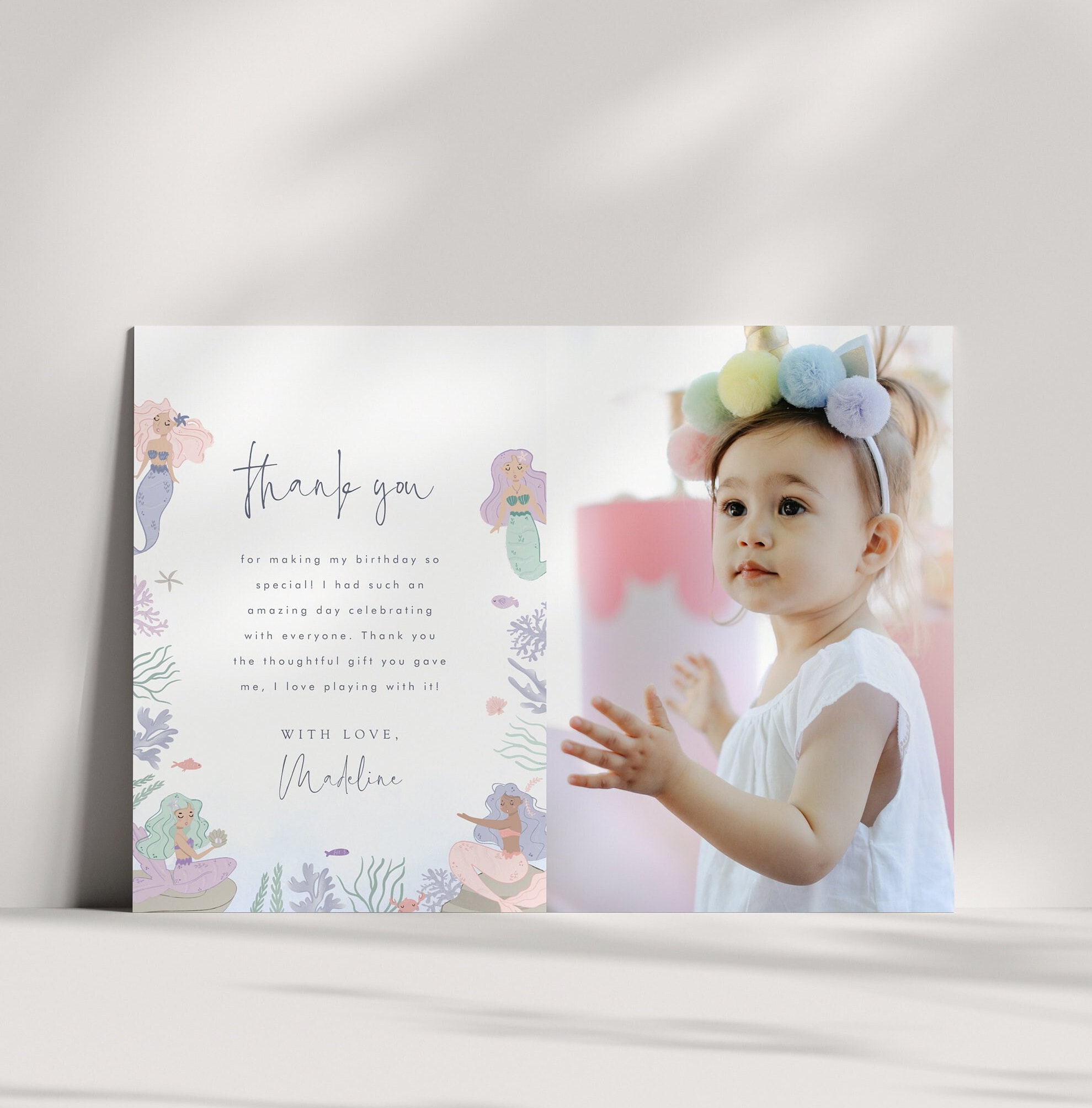 Mermaid Water Bottle Label Template Mermaid Under the Sea Party ...