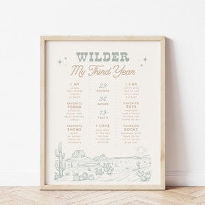 Wild West Welcome Sign Cowboy Birthday Sign First Rodeo Retro Rodeo ...