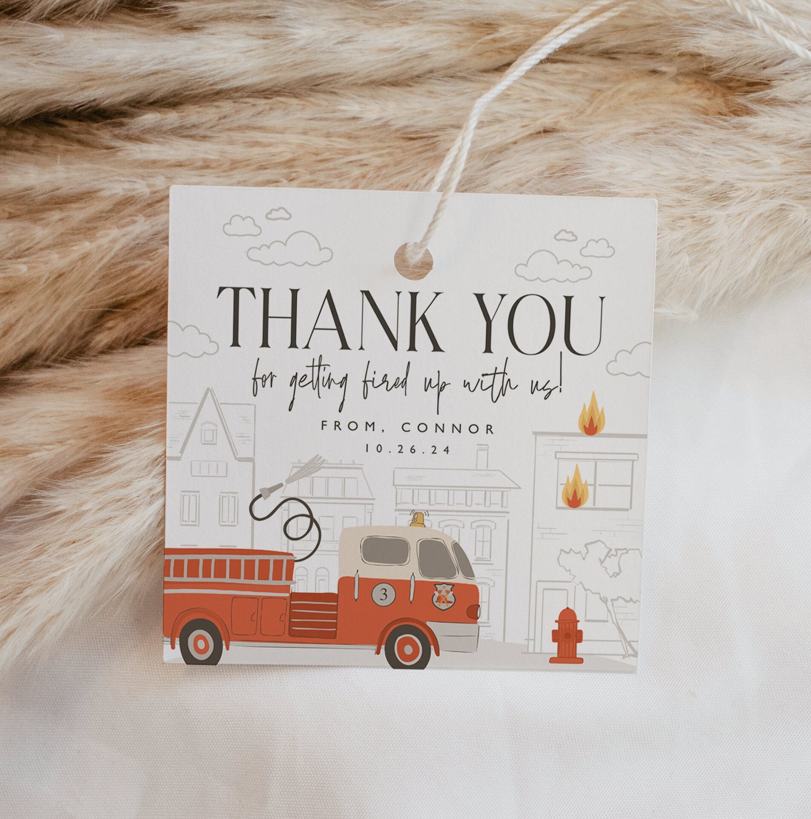 Firetruck Birthday Milestone Sign Fire Engine First Year Party Sign ...