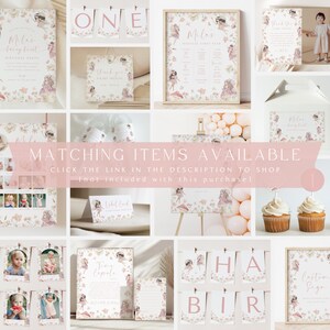 Editable Fairy Sign DIY Fairies Sign Fairy First Birthday Party Sign ...