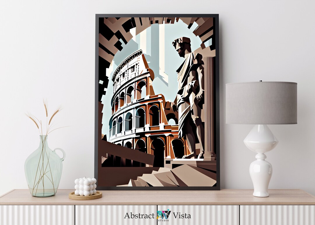 Rome Wall Art Colloseum Wall Art Ancient Civilization - Etsy