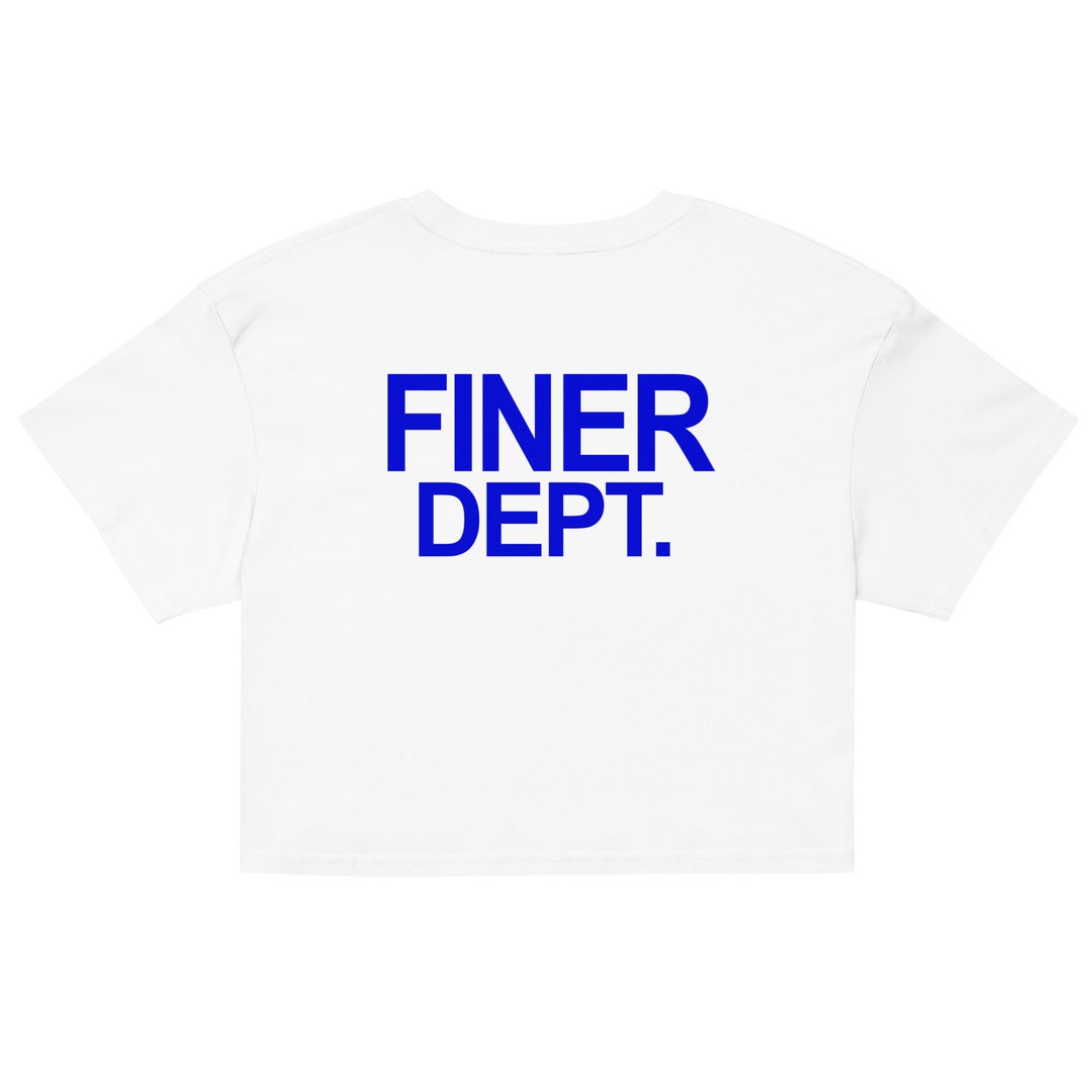 Zeta Finer Dept. Crop Top - Etsy
