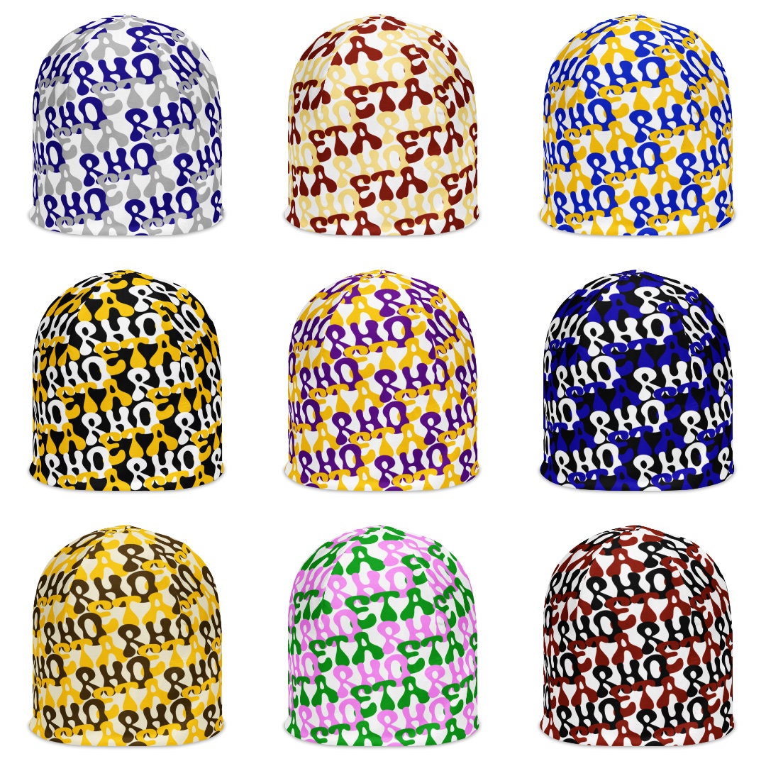 Custom Greek Chapter Beanie - Etsy