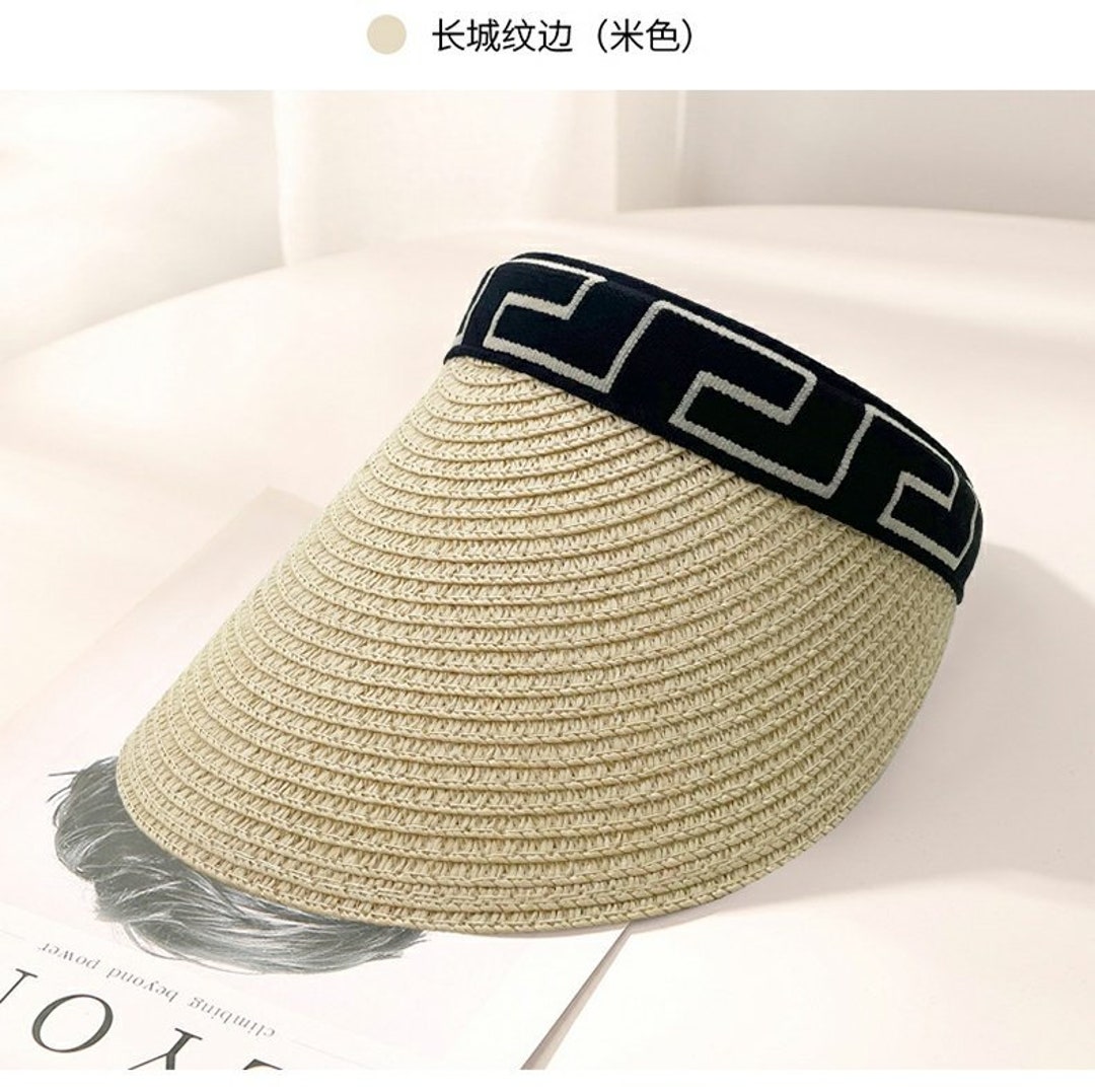 Korean-style Raffia Straw Sun Hat for Women - Versatile and Uv ...