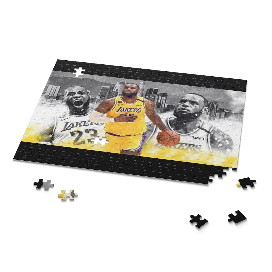 Lebron James Puzzles Jigsaw Puzzle for Adults & Kids, Puzzle Gift for ...