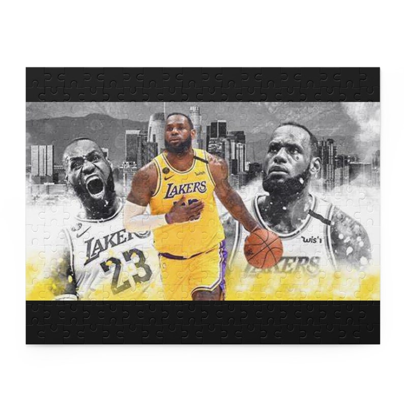 Lebron James Puzzles Jigsaw Puzzle for Adults & Kids, Puzzle Gift for ...