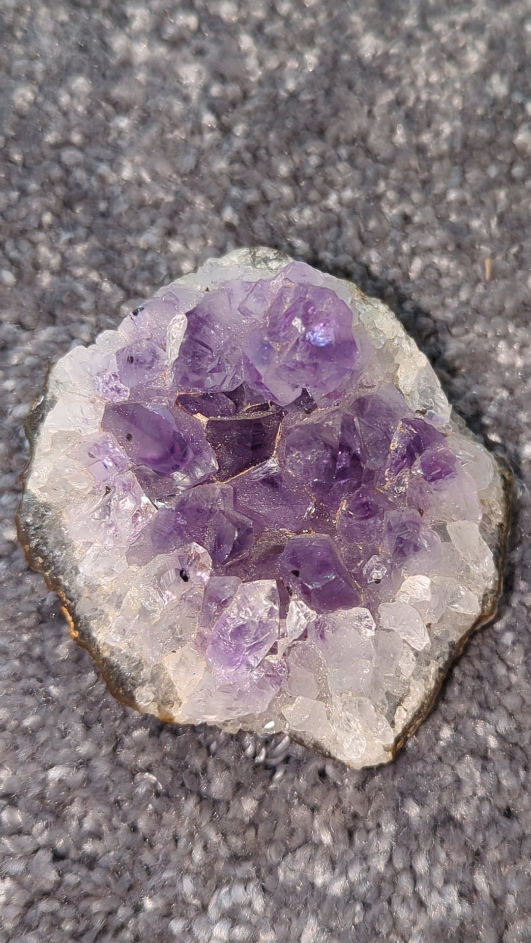 Stunning Raw Amythest Cluster With Qaurtz - Etsy