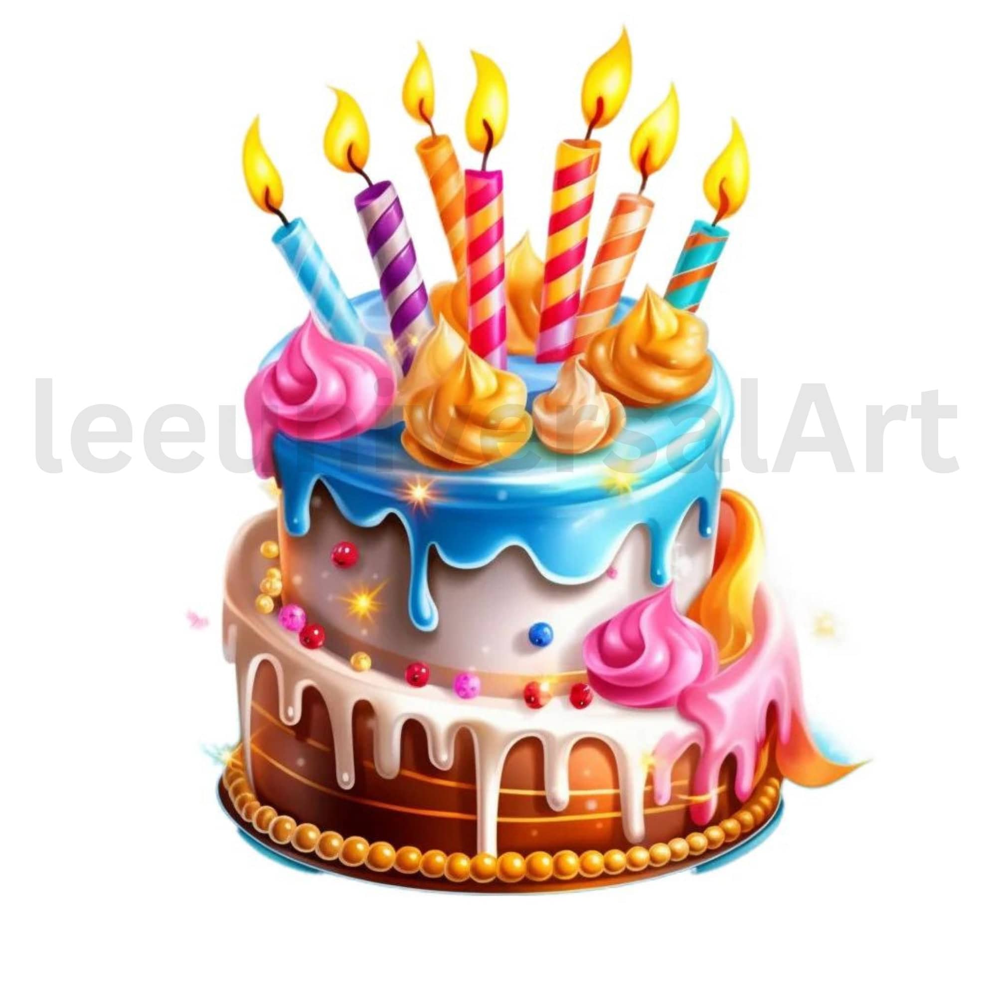 Birthday Cake Clipart Cake Clip Art Cake With Candles Cake Designs for ...