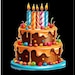 Birthday Cake Clipart Cake Clip Art Cake With Candles Cake Designs for ...