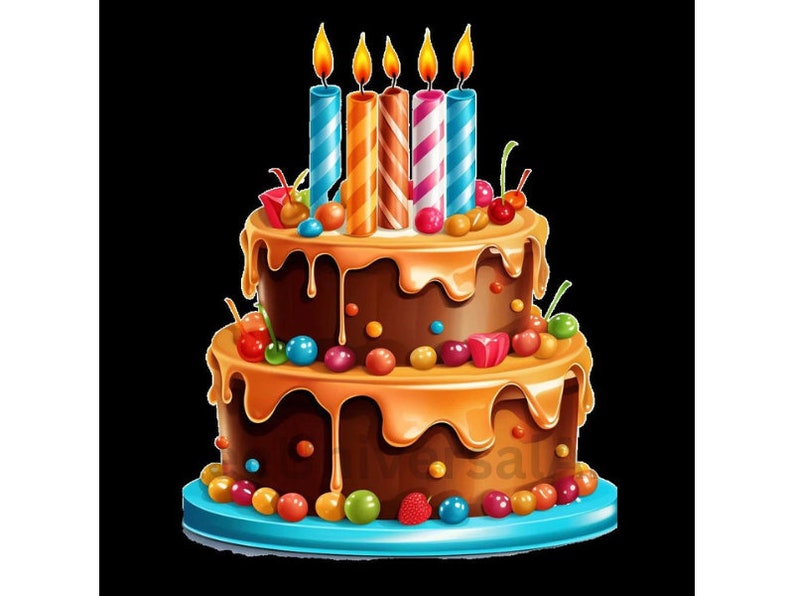 Birthday Cake Clipart Cake Clip Art Cake With Candles Cake Designs for ...